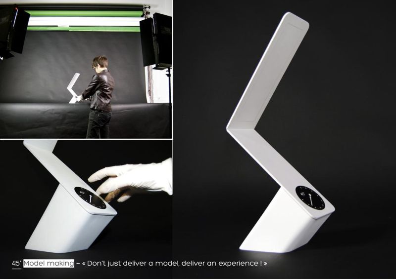 45° LED lamp focuses our attention for 45 minutes! | Fleeting attention ...