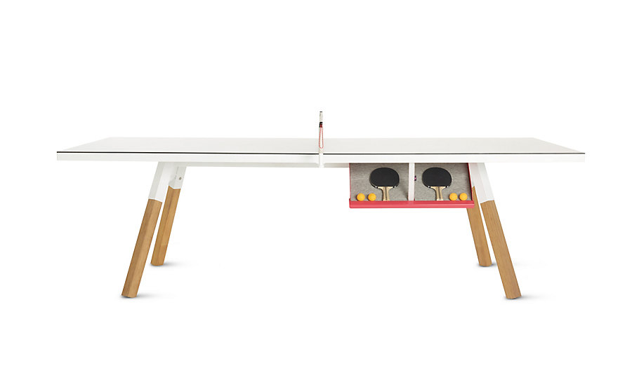 Bola Service Table: a two in one ping pong table by A.P.O. Studio
