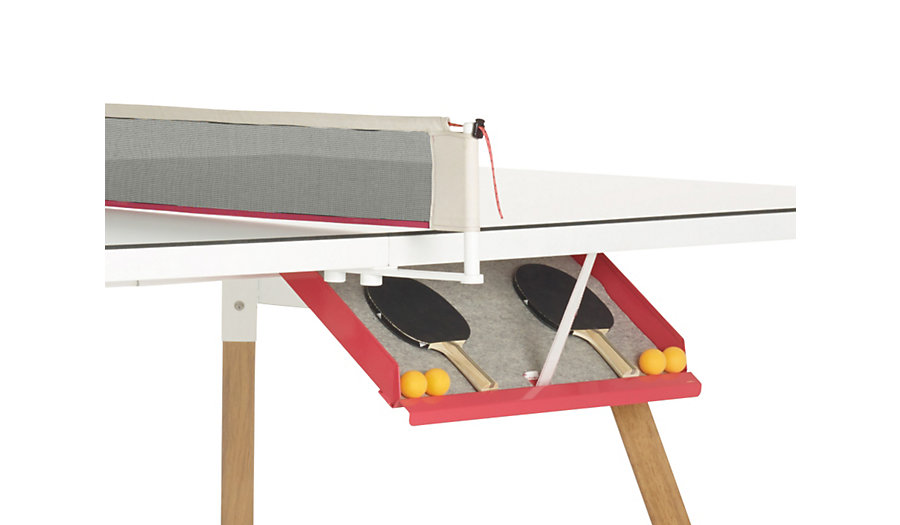 Bola Service Table: a two in one ping pong table by A.P.O. Studio