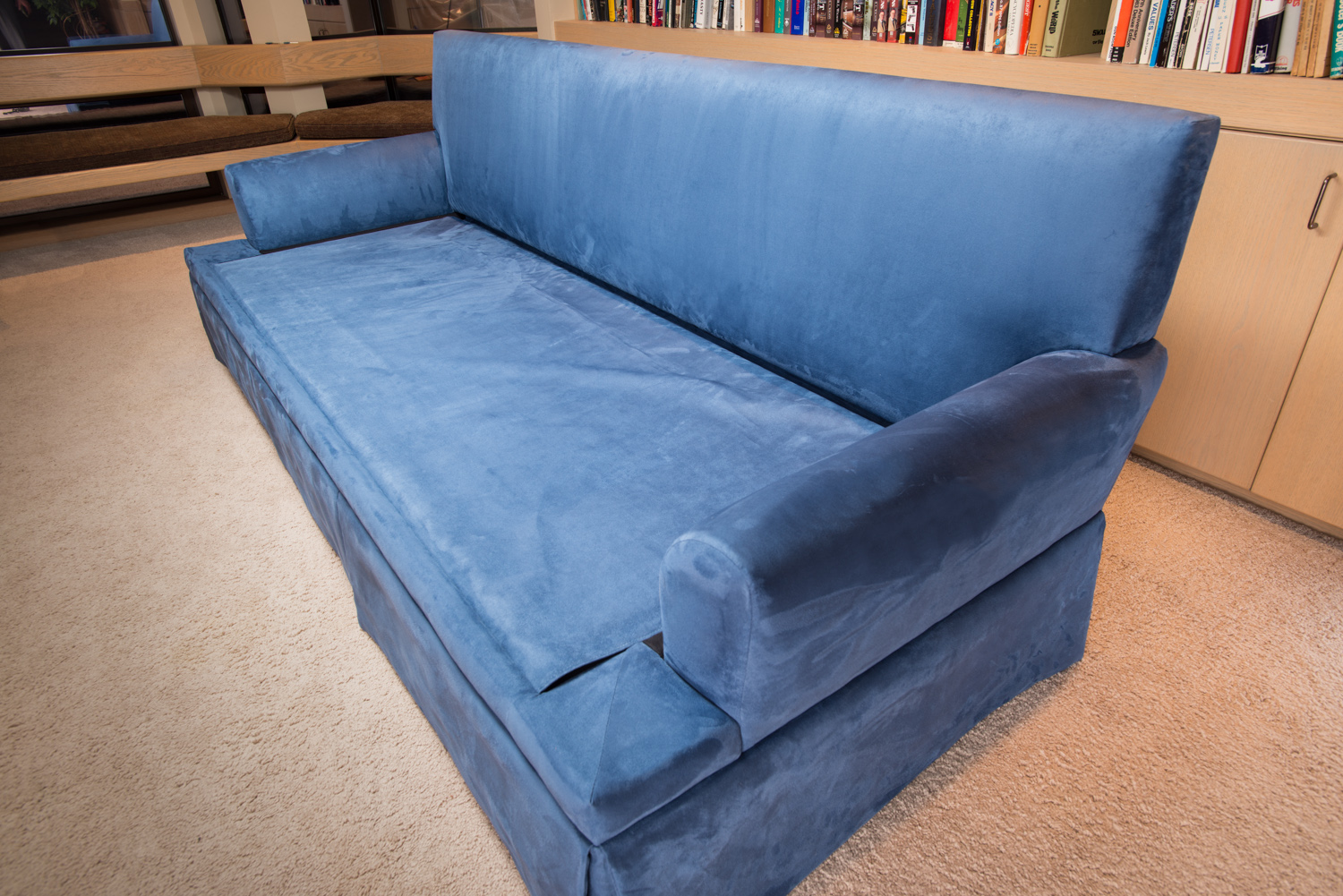 This bulletproof Couchbunker comforts as well as protects you
