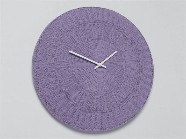 Gomitolo Knit Clock provides a style statement to any room
