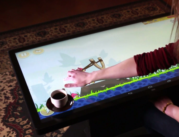 Multitouch Coffee Table is One Giant Tablet for Your Living Room