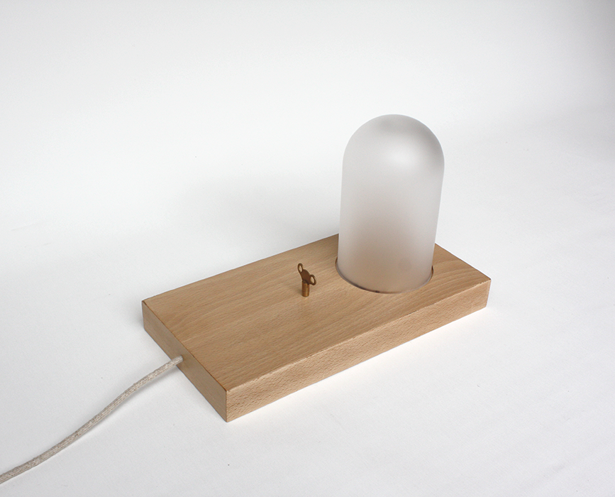 Quinque lamp by Micomoler gives a warm illumination in a vintage style