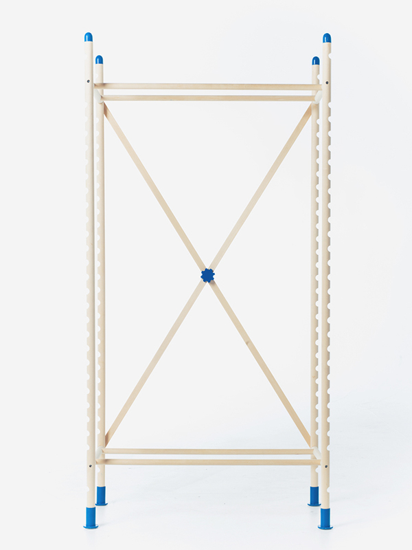 Shelfie is a flexible shelving system invented by a Finnish designer