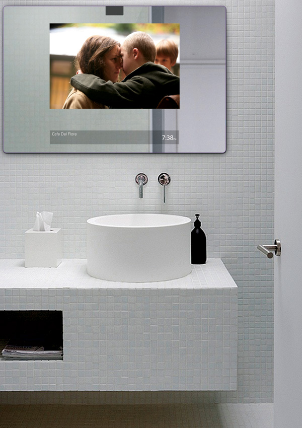 Smart Mirror 2.0 keeps you entertained by playing music and movies