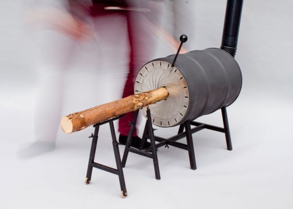 Spruce stove sets you free from wood chopping hassle - Homecrux