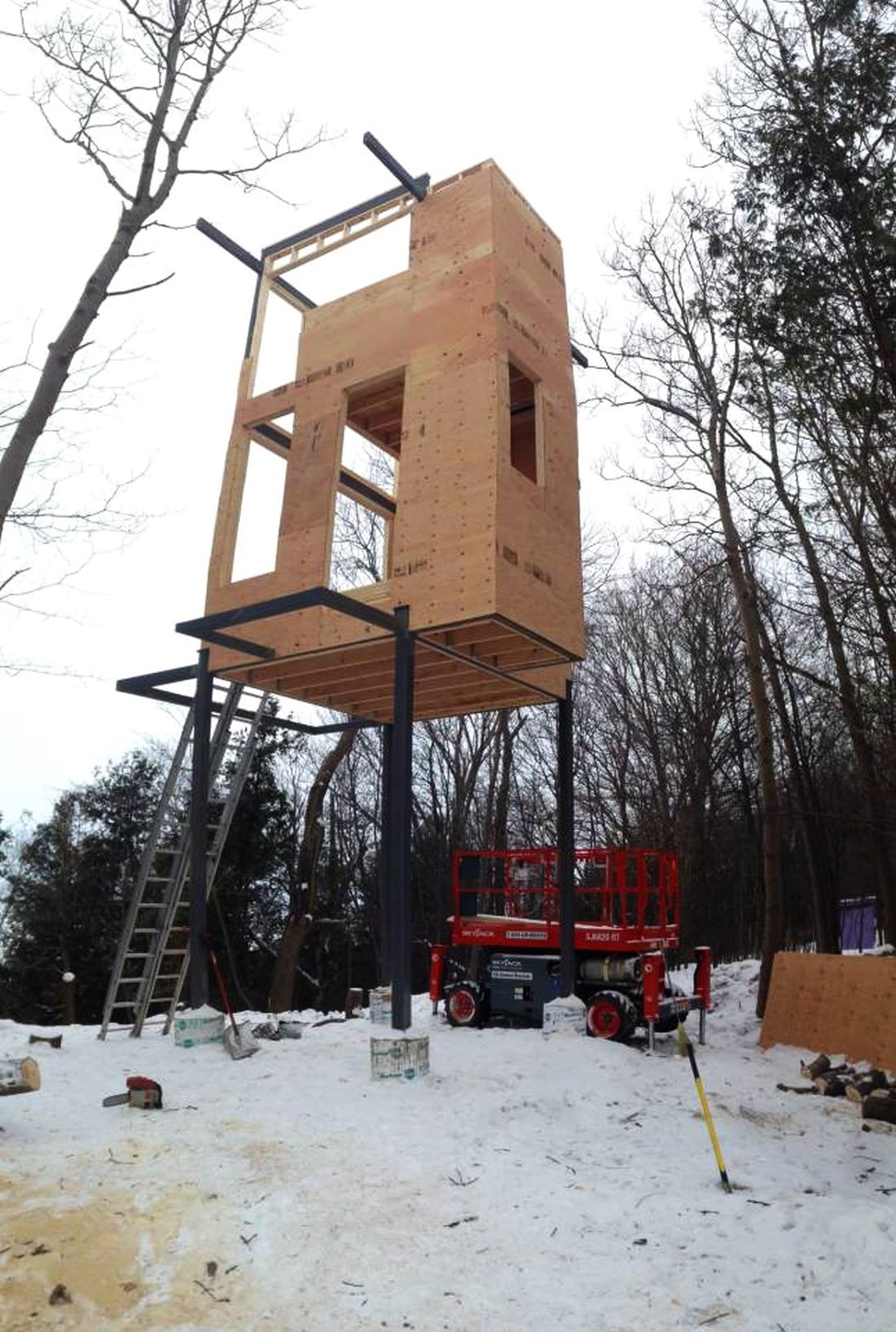 Sunset Treehouse located in a romantic destination near Lake Huron ...