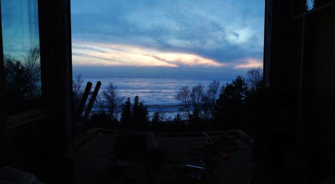 Sunset Treehouse located in a romantic destination near Lake Huron ...