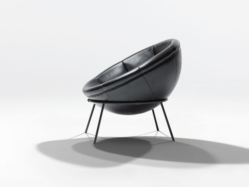 Multi-functional Bowl Chair by Lina Bo Bardi