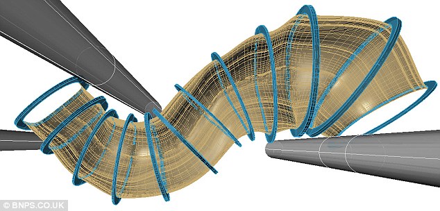 The Cocoon is an eco-friendly tree house suspended around three trees