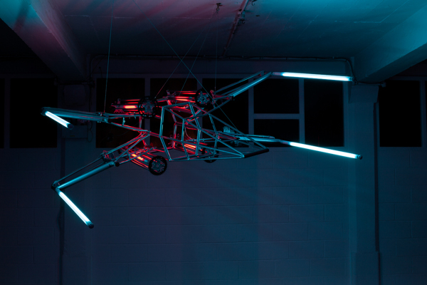 Star Wars themed X-Wing Lamp for futuristic décor of a house - Homecrux
