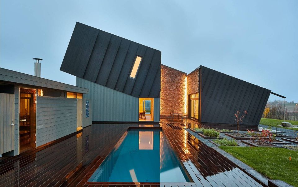 Slanting ZEB Pilot House generates triple energy than it utilizes ...