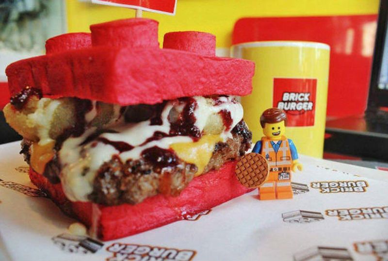 Love Lego? Now your favorite toy bricks are available as burgers