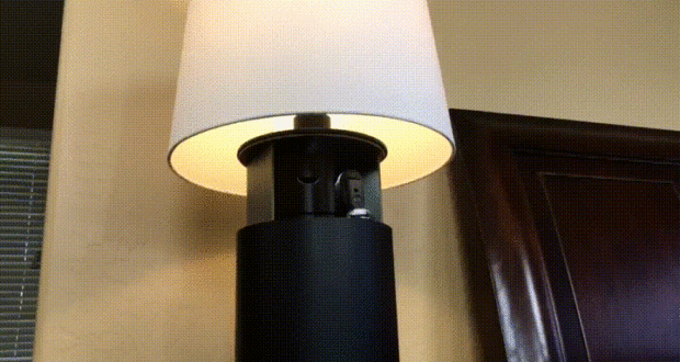 illumiSAFE: Elegantly designed smart lamp that conceals a gun safe