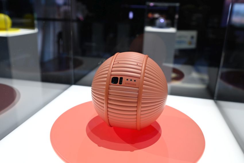 Samsung Unveils AI-Powered Ballie Home Robot at CES 2020